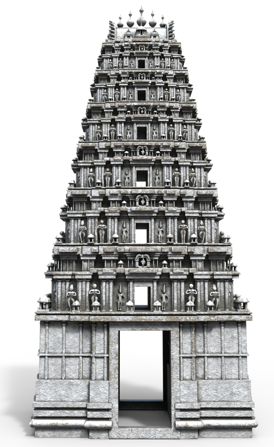 Gaming and VFX Temple Assets