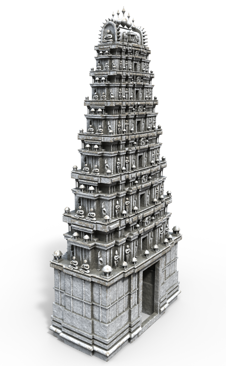 Gaming and VFX Temple Assets